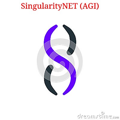 Vector SingularityNET AGI Logo | CartoonDealer.com #110796271
