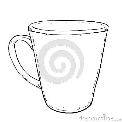 Vector Sketch Of Cup | CartoonDealer.com #49458587