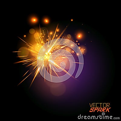 Vector Spark Effect | CartoonDealer.com #27761304