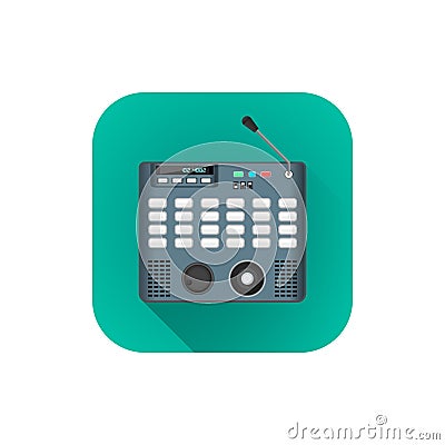 Vector Surveillance Cameras Control Panel | CartoonDealer.com #80275437