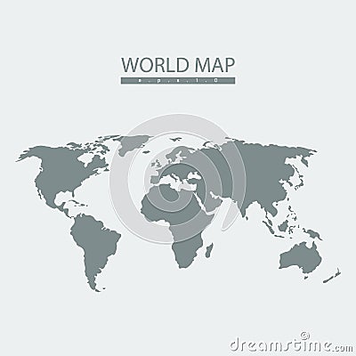 Vector World Map Atlas | CartoonDealer.com #50095332