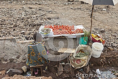 Vegetable Seller, Kibera Kenya Editorial Photography - Image: 18223767