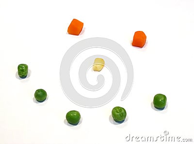 Vegetable Smiley Face Royalty Free Stock Photography - Image: 507877