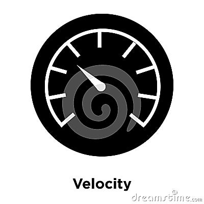 Velocity Icon Vector Isolated On White Background, Logo Concept ...