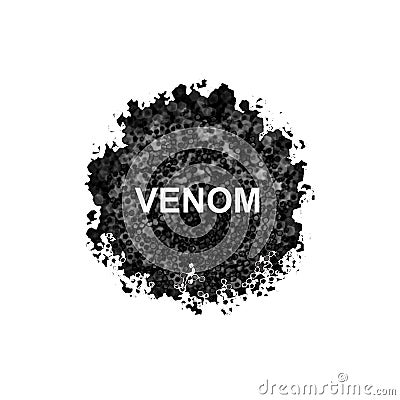 Venom Abstract Isolated On White Background Stock Photo | CartoonDealer ...