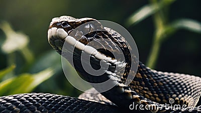 Venomous Encounter: The Deadly Precision Of A Predator Viper Royalty ...