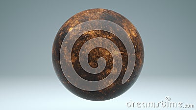 Venus Rotating Seamless Looping Isolated 4K with Luma Matte Stock Video ...