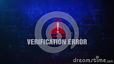Application Error Alert Warning Attack on Screen World Map Loop Motion. Stock Video - Video of ...