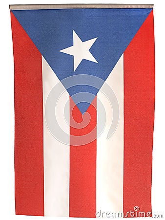 Vertical Flag Puerto Rico Flag Stock Photography - Image: 6468722
