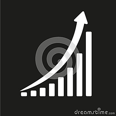 Vertical Graph. Vector Illustration | CartoonDealer.com #78770520
