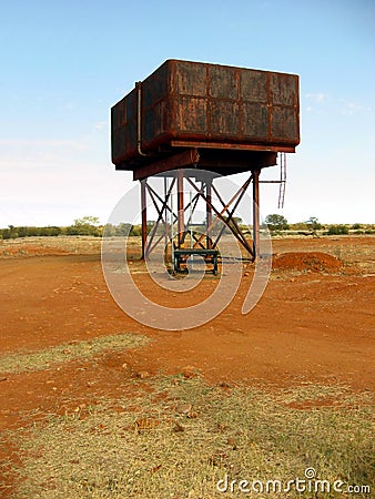 Outback Water Tank Royalty-Free Stock Image | CartoonDealer.com #29773498