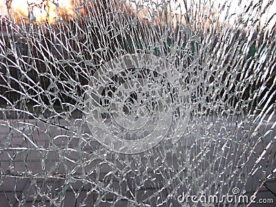 Vetro Rotto Immagine Stock - Immagine: 9584101