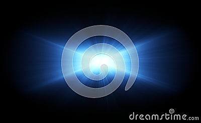 VFX Glow Lighting Effect Star Burst, Flash Energy Ray. Creative Design ...