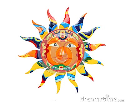 Vibrant Colorful Sun Royalty Free Stock Photography - Image: 18306687