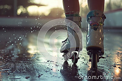 Vibrant Roller Derby Patterns Stock Image | CartoonDealer.com #303582241