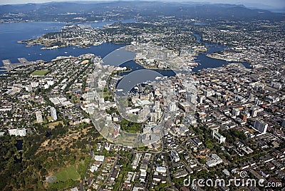 Victoria, Isola Di Vancouver Fotografia Stock Libera da Diritti ...