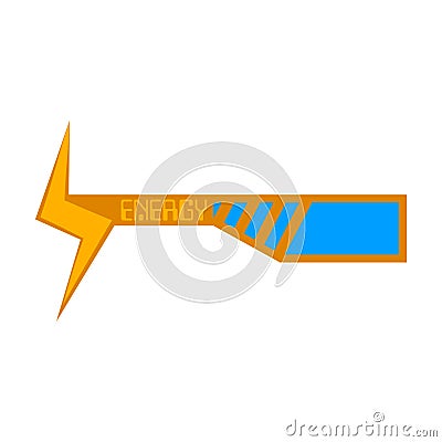Video Game Energy Progress Bar Vector Illustration | CartoonDealer.com ...