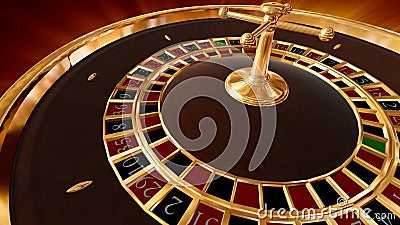 Roulette Wheel Animation stock video. Video of bright - 113360551
