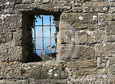 View From A Castle Window Stock Photo - Image: 178740