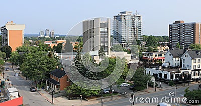 View Of The Burlington Skyway, Ontario, Canada 4K Stock Footage - Video ...