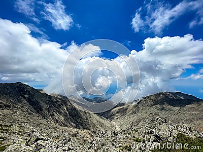 The View From Fengari Peak In Samothrace Royalty-Free Stock Photo ...