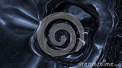 View Inside of a Black Hole with Transfiguration of Reality. Design ...