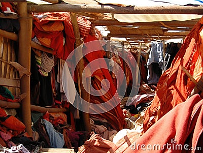 A View Inside A Squalid Room Devoid Of Furniture And Basic Amenities ...