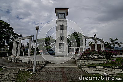 Merdeka 1957 Kulim Clock Tower Editorial Photo | CartoonDealer.com ...