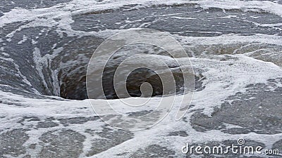 Top View of Whirlpool with Neon Light Stock Footage - Video of power ...