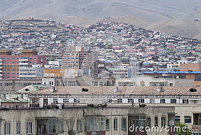 View Over Ulaanbaatar, Mongolia Stock Image - Image: 37509591