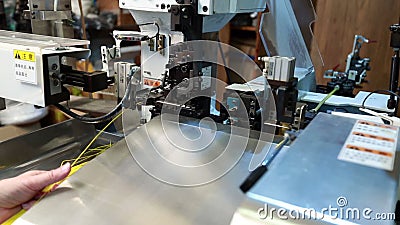 View Process of Cutting and Crimping Wires Stock Video - Video of ...