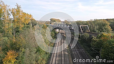 View of Railways Deutsche Bahn Stock Video - Video of cloud, bahn ...