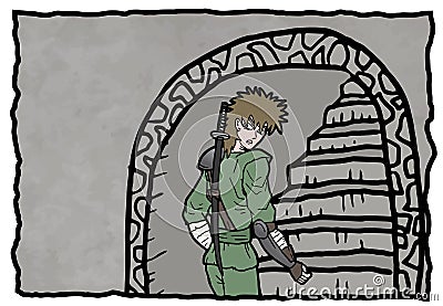 Vignette Cartoon Vector Illustration | CartoonDealer.com #38258994