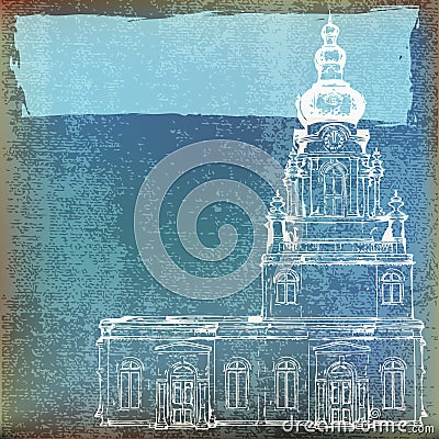 Vintage Church Background Stock Image - Image: 19918341