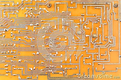 Vintage Circuit Board Royalty-Free Stock Photography | CartoonDealer ...