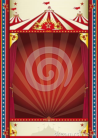Vintage Circus Background Royalty Free Stock Photo - Image: 12170435