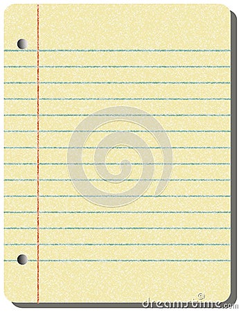 Vintage Grunge Notepad Royalty Free Stock Images - Image: 6592139