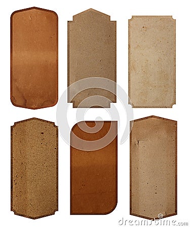 Vintage Label Design Paper Texture Background Stock Photo ...