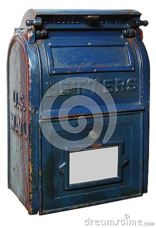 Vintage Letter Box Royalty Free Stock Photo - Image: 1647195