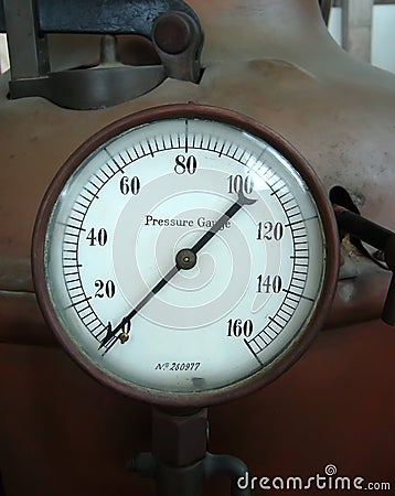 Vintage Manometer Royalty-Free Stock Photography | CartoonDealer.com ...