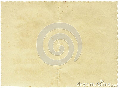 Vintage Paper With Wavy Edges Stock Photos - Image: 2242733