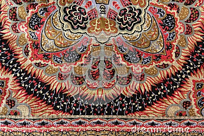 Vintage Gypsy Pattern Design Fabric Stock Photo - Image: 51493575