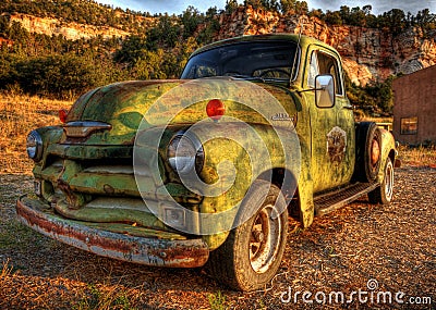 Vintage Pick Up Truck Stock Photo - Image: 13352420