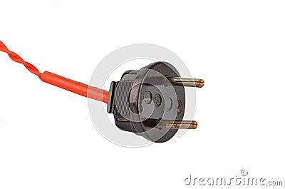 Vintage Power Plug Royalty-Free Stock Photography | CartoonDealer.com ...