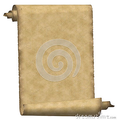 Vintage Scroll Paper Royalty Free Stock Photo - Image: 1553705