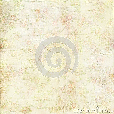 Vintage Shabby Chic Green Rose Background Texture Royalty Free Stock ...
