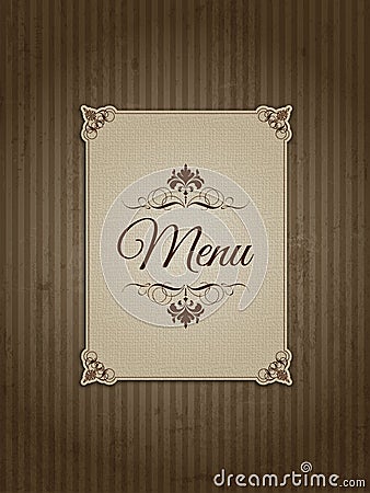 Vintage Menu Design 1303 Vector Illustration | CartoonDealer.com #29821836