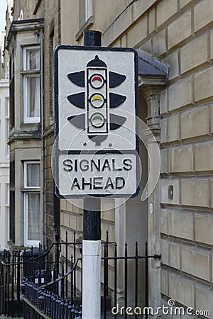 Vintage Traffic Light Sign Royalty-Free Stock Photography ...