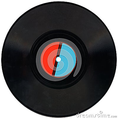 Old vinil record stock image. Image of retro, musical - 8257983