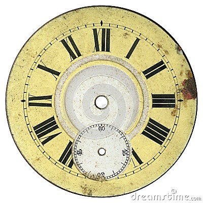 Vintage Watch Dial 2 Royalty Free Stock Photo - Image: 13453435